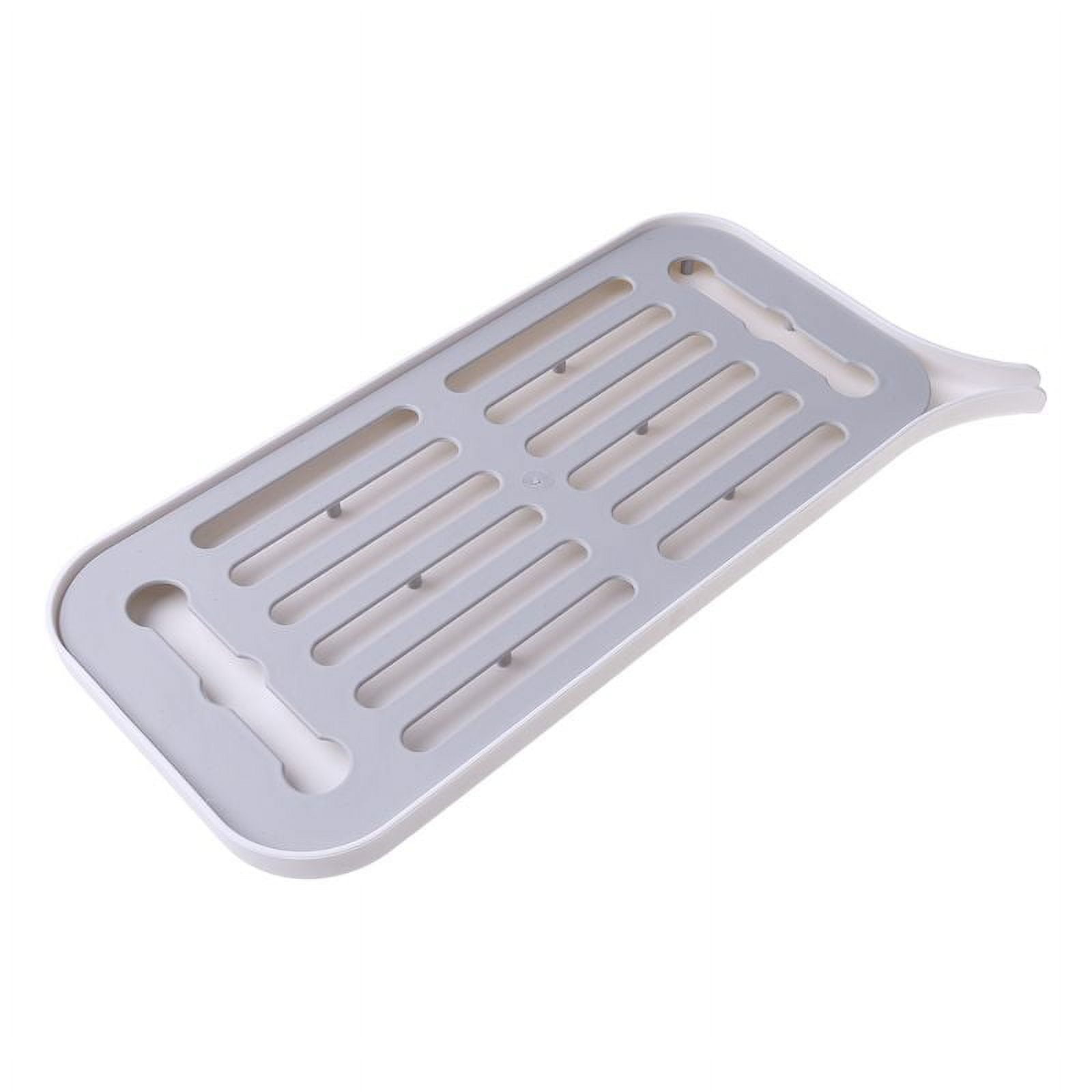 Drain Rack Plastic Dish Drainer Dryer Tray Kitchen Organizer Sink ...