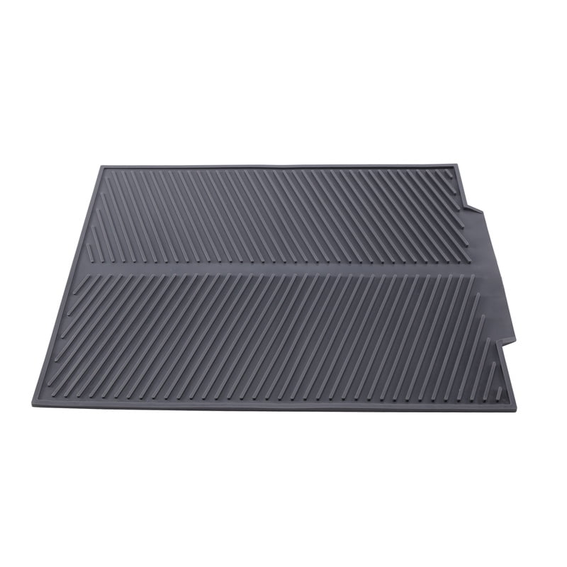 Drain Rack Silicone Dish Drainer Tray Large Sink Drying Worktop ...