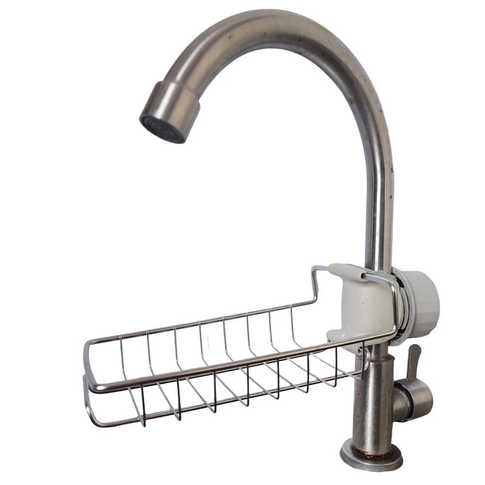 Drain Rack Storage Holder Stainless Steel Detachable Hanging Kitchen ...