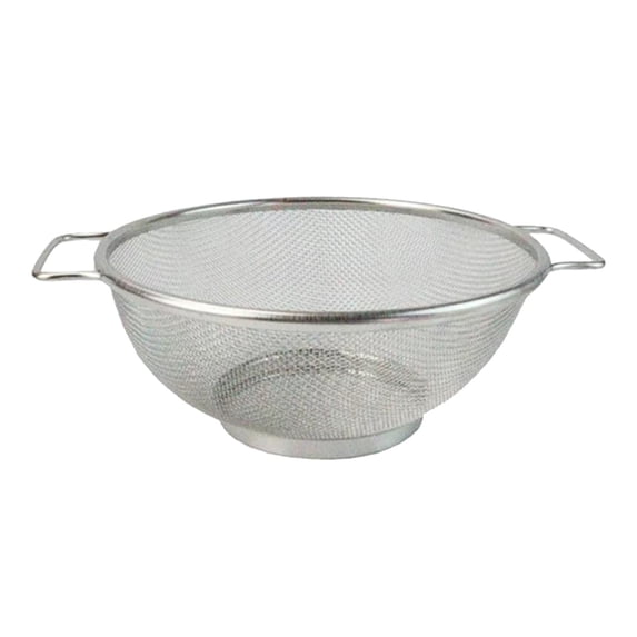 Drain Rack for Kitchen—Stainless Steel Colander Mesh Strainer with ...