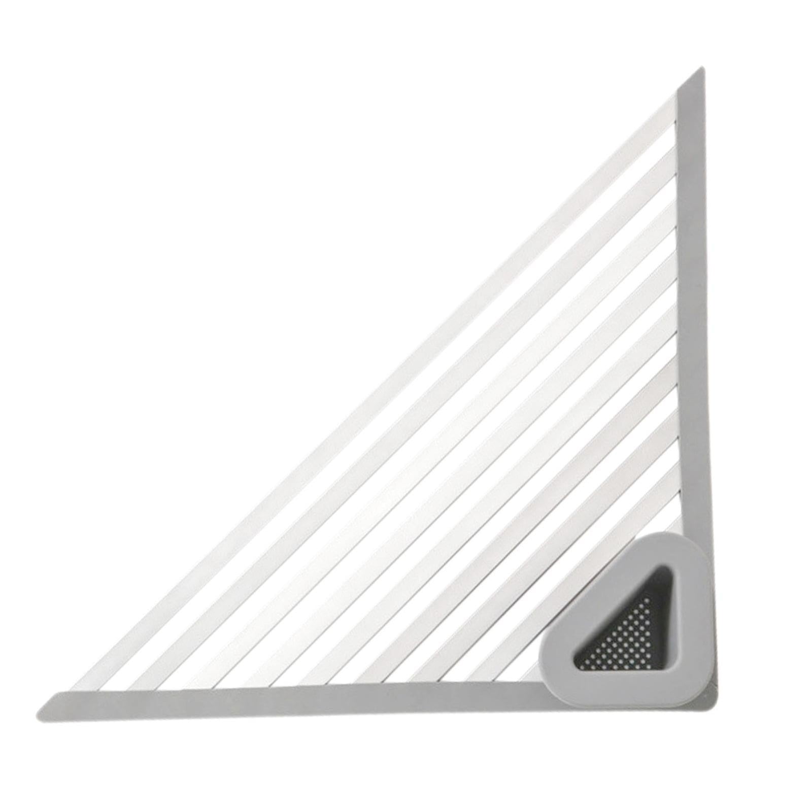 Drain Racks for Kitchen Use Silicone Rack Lightweight Folding Sink Rack ...