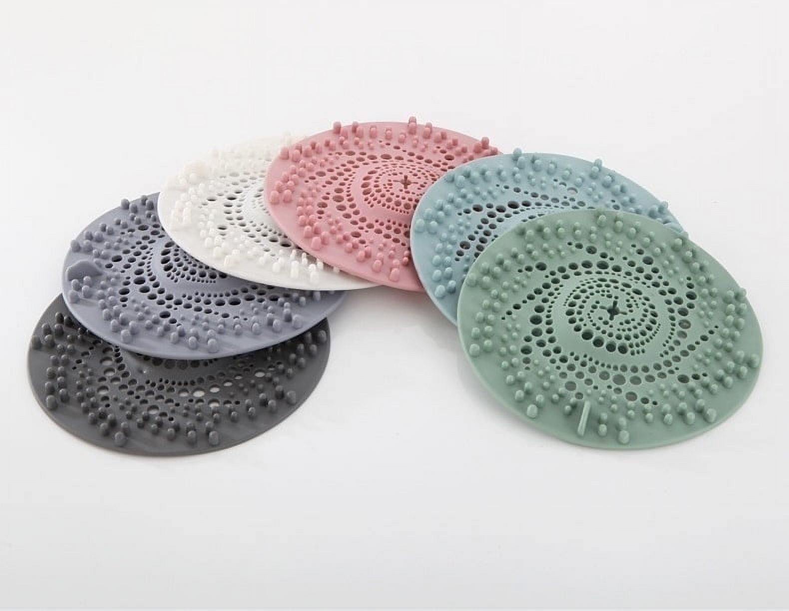 Drain Shield Anti-Clogging Drain Hair Catcher Cover- 3 Pack (Pink ...