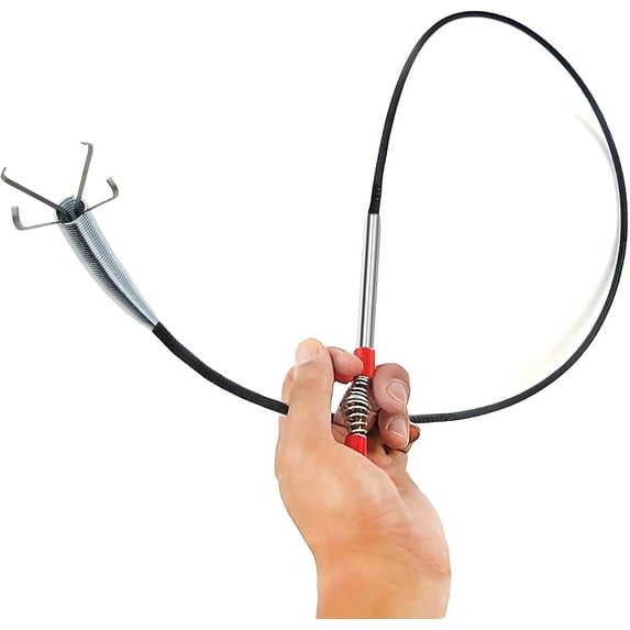 Drain Snake, Drain Clog Remover - Gutter Cleaning Tools Drain Cleaner ...