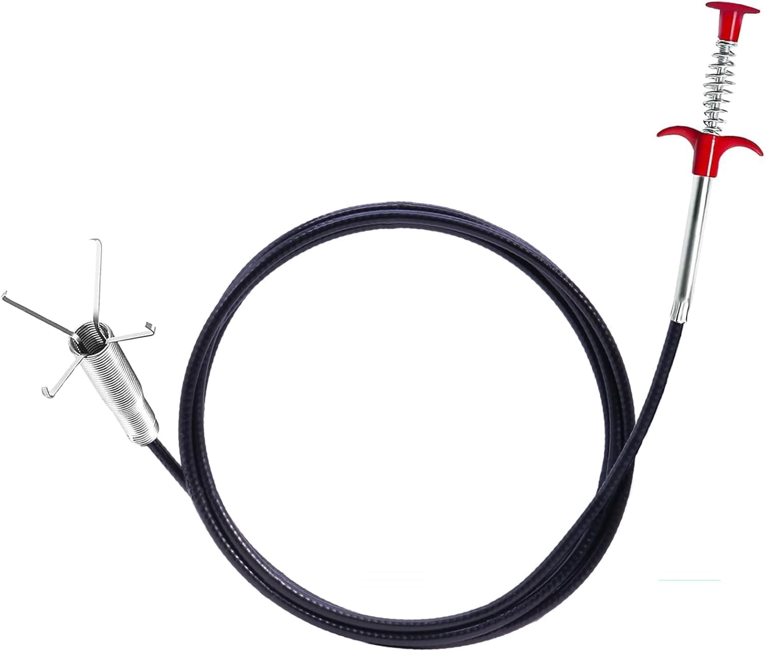 Drain Snake, Hair Drain Clog Remover Tool - 33 inch Snake Drain Hair ...