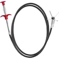 Drain Snake Hair Drain Clog Remover Tool with 4 Claws Bendable Hose ...