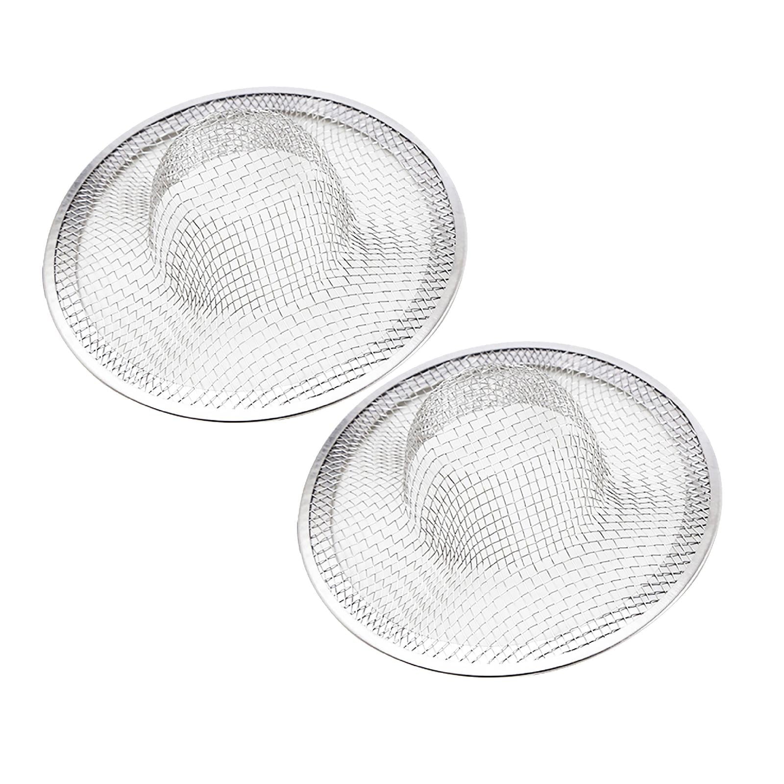 Drain Stopper 3PACK Stainless Steel Slop Basket Filter Trap Mesh Metal ...