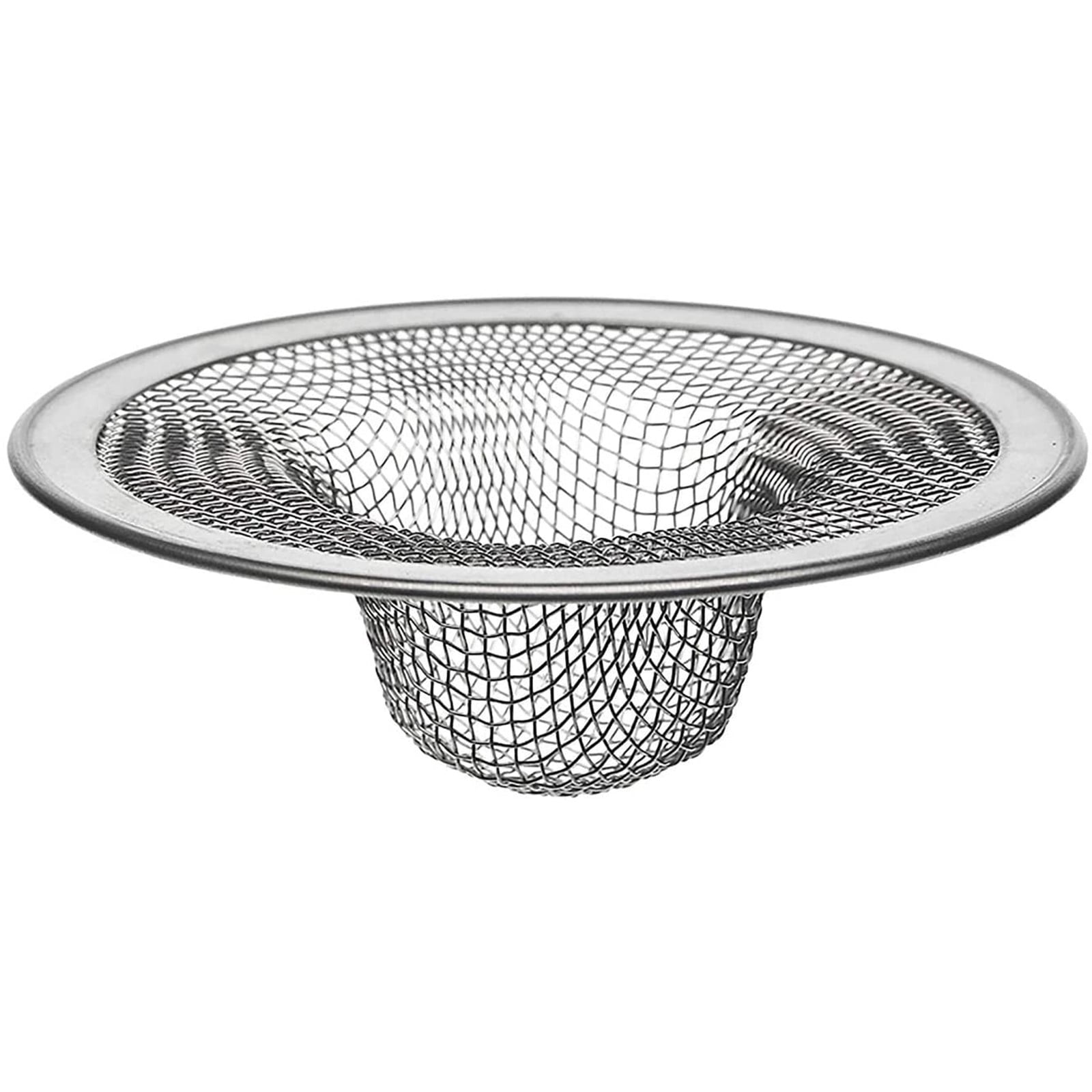 Drain Strainer Basdi Bathroom Drain Hair Catcher - Stainless Mesh ...