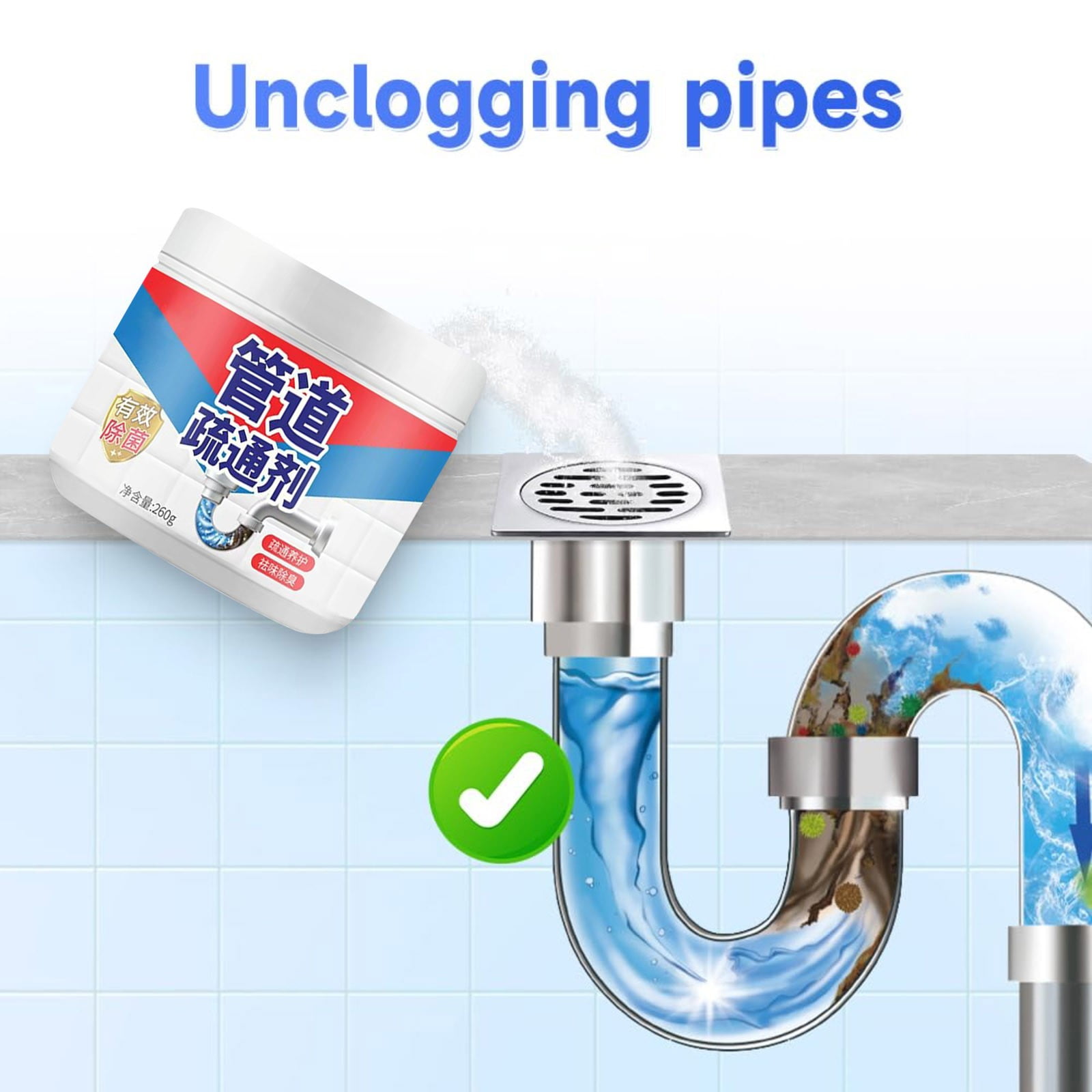 Drain Unblocker 2025 New Powerful Pipe Dredge Agent Unblocker And Drain ...