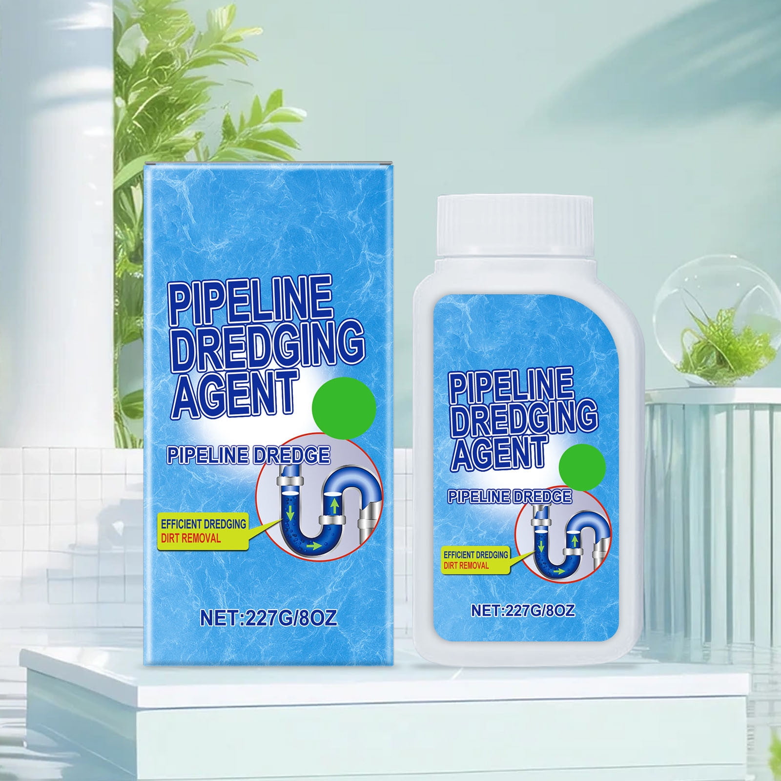 Drain Unclogging Agent | Multi-Functional Pipe Dredge Solution ...