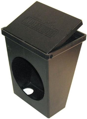 DrainBox for creating a termination point for underground 4 inch drain ...