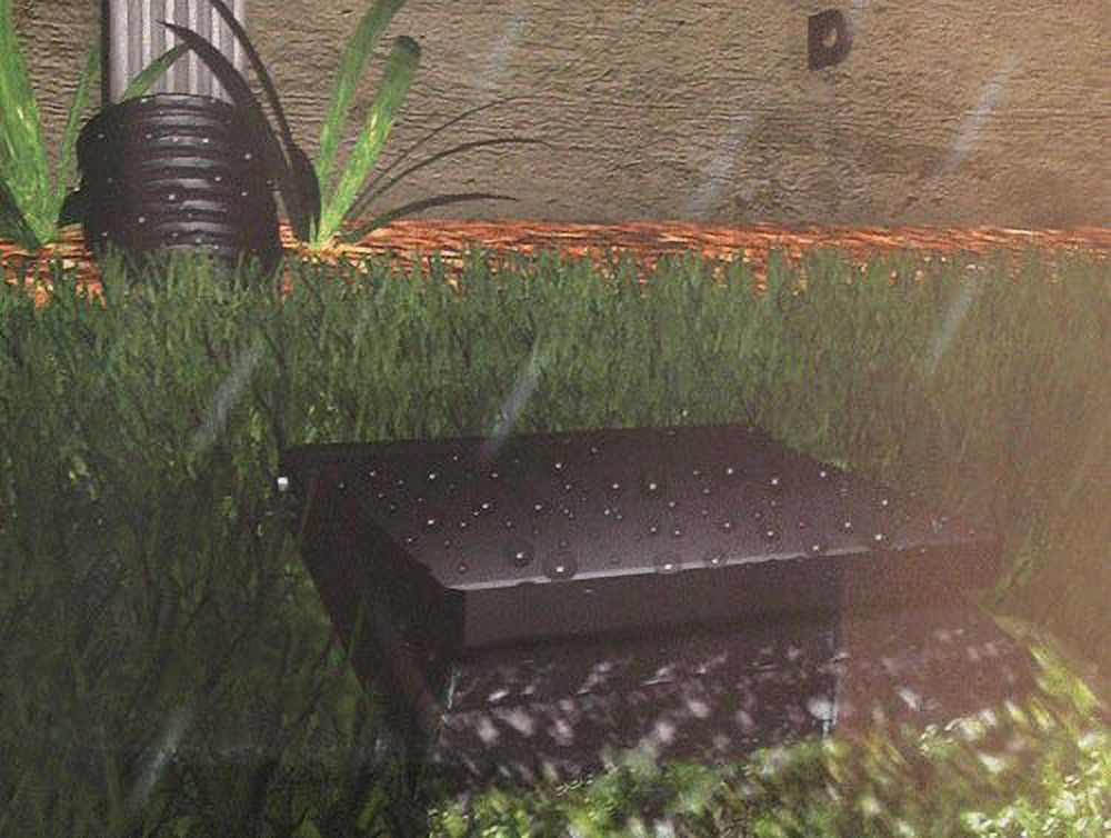DrainBox for creating a termination point for underground 4 inch drain ...
