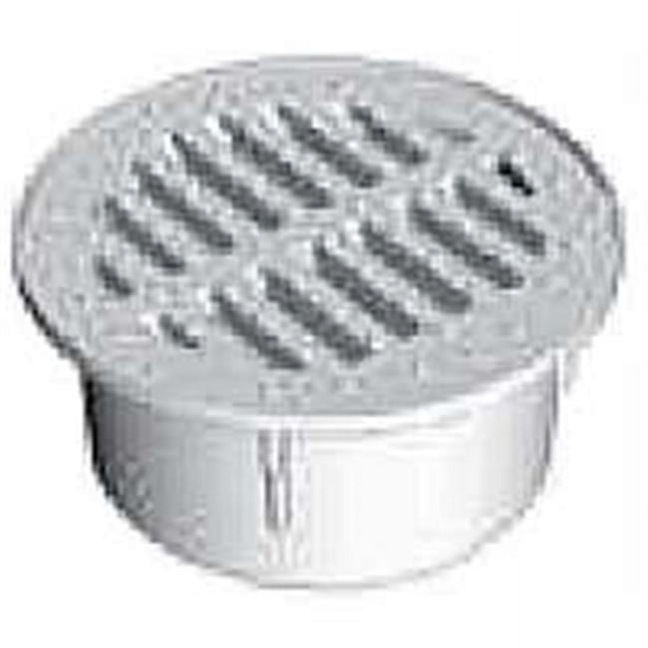 DrainTech 0440SDG Drop-In Drain Grate, 4-9/16 in Dia, Round ...