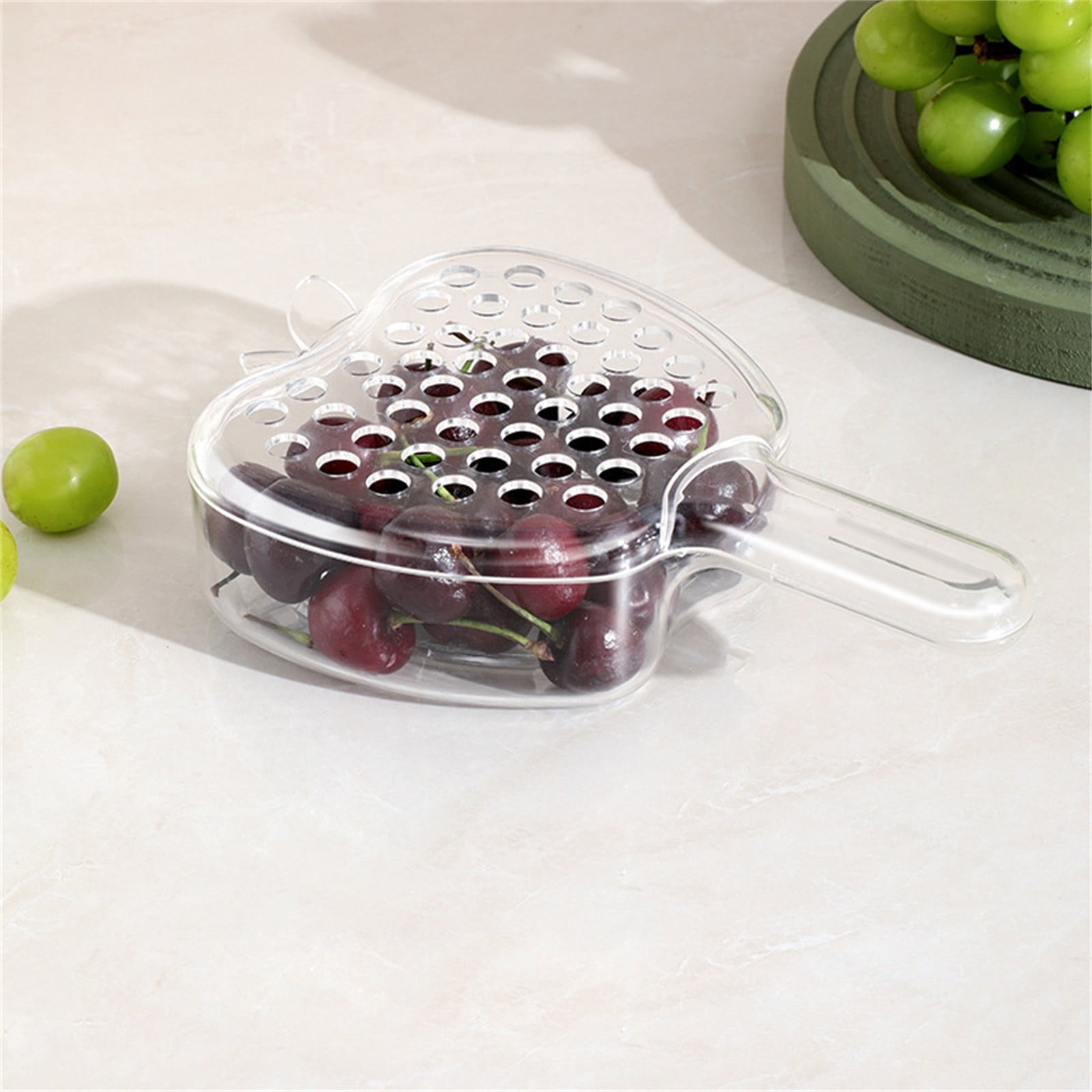 Drainage Device 1Pc Draining Basket Drain Basket With Handle Fruit ...