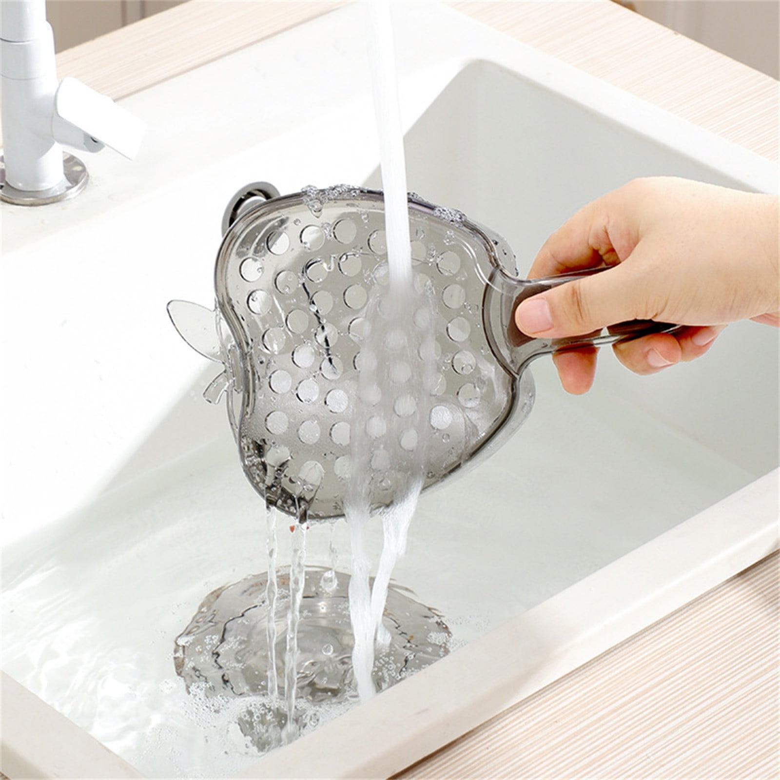Drainage Device 1Pc Draining Basket Drain Basket With Handle Fruit ...