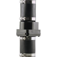 PLUMBEEZE 2 In. ABS Thermoplastic In-Line Sump Pump Check Valve PE ...