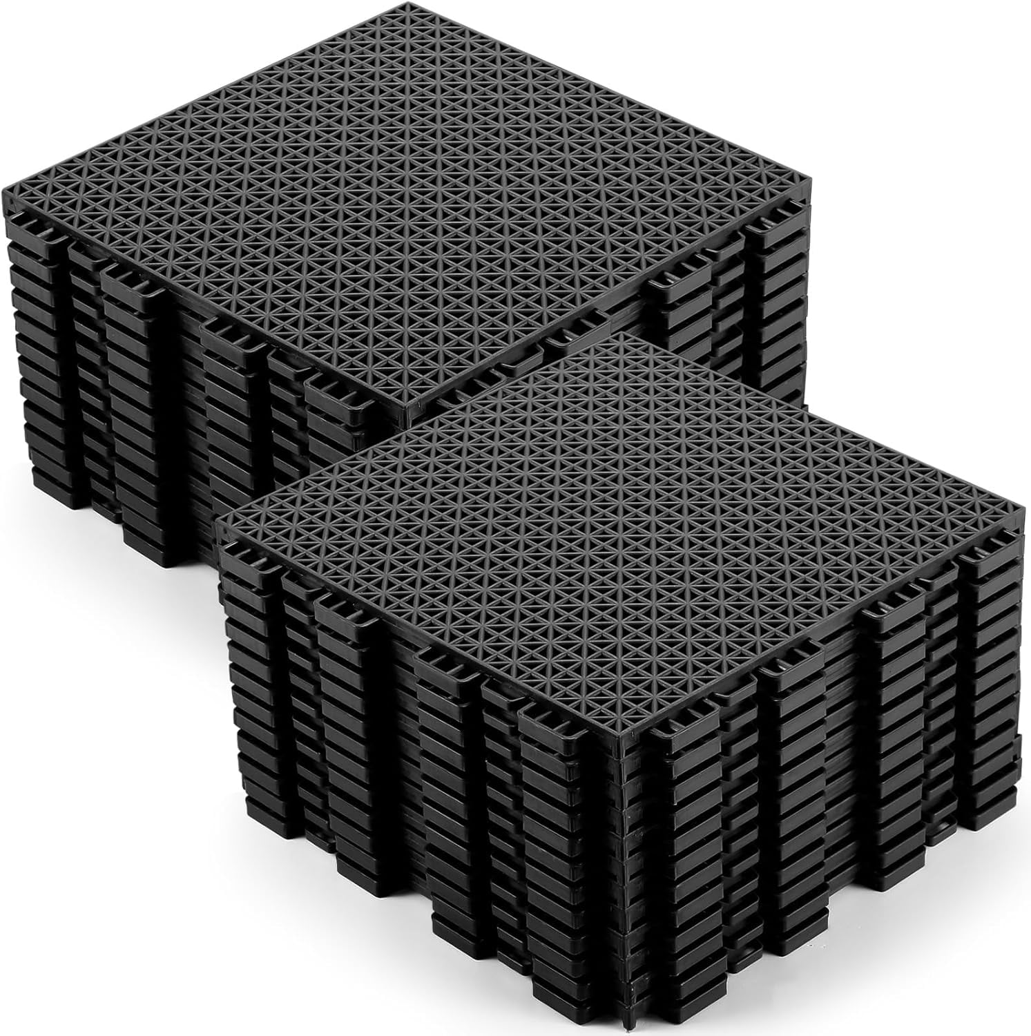 Drainage Mats Interlocking Rubber Floor Tiles Non Slip Outdoor Pool ...