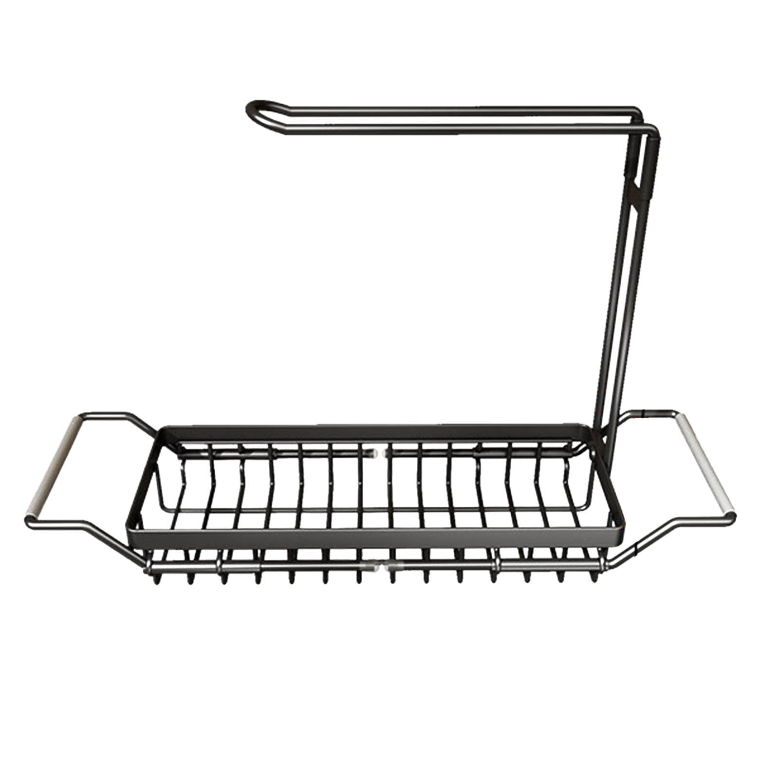 Drainer for Kitchen Retractable Sponge Drain Rack Kitchen Drain Rack ...