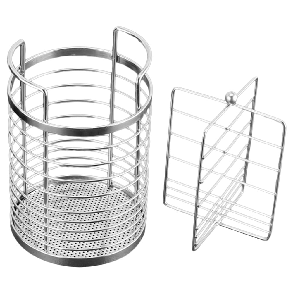 Draining Container for Utensil Kitchen Organizing Flatware Drying ...