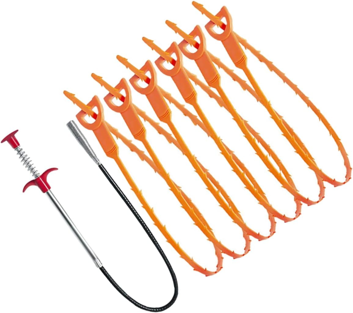 Draino 1 Set Four-jaw Dredge Snake for Drain Paw Cleaner Sink Cleaner ...