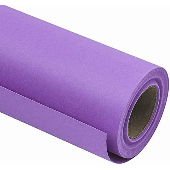 Drak Purple Kraft Paper Roll - 36 inches x 100 feet - Recyclable Paper ...