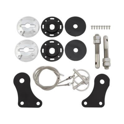 Drake Automotive Group 5R3Z-6316892-K, Hood Pin Kit Billet 05-09 ...
