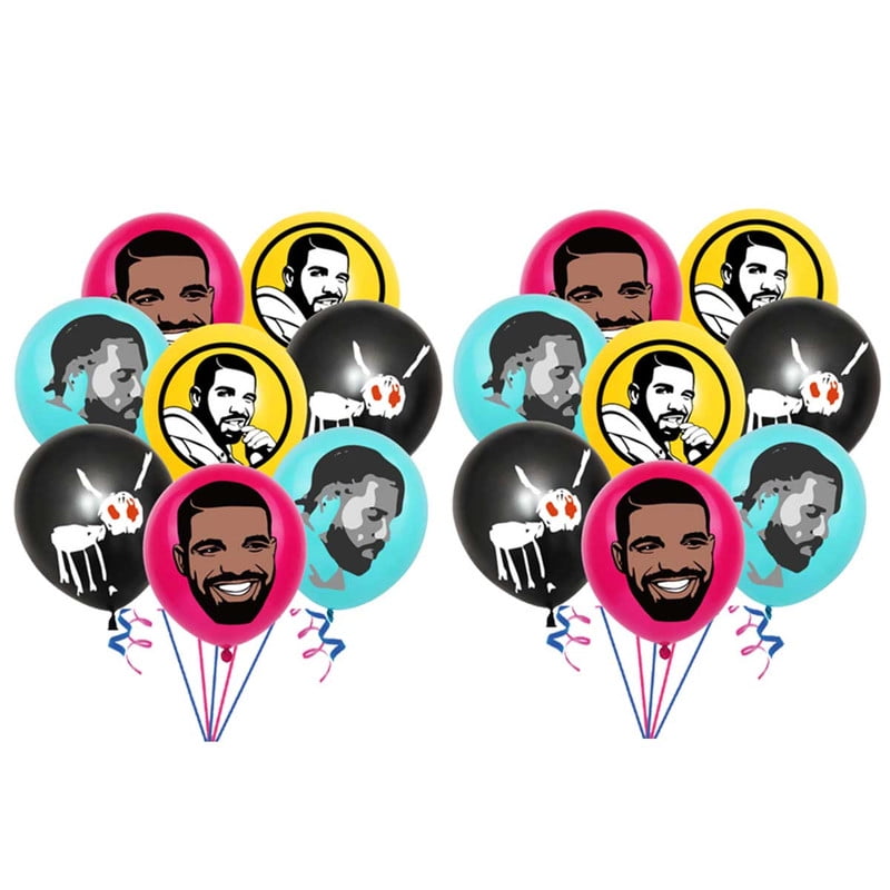 Drake Balloons Party Supplies Birthday Favors Decorations Decor Kit ...