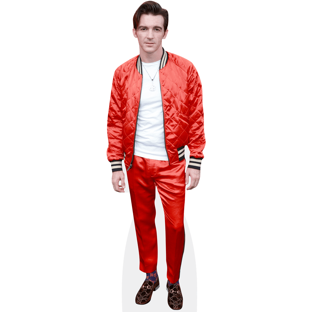 Drake Bell (Red Outfit) Lifesize Cardboard Cutout Standee - Walmart.com