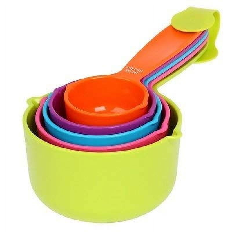 Drake Colorful Kitchen Cooking and Baking Measurement Measuring Cups ...