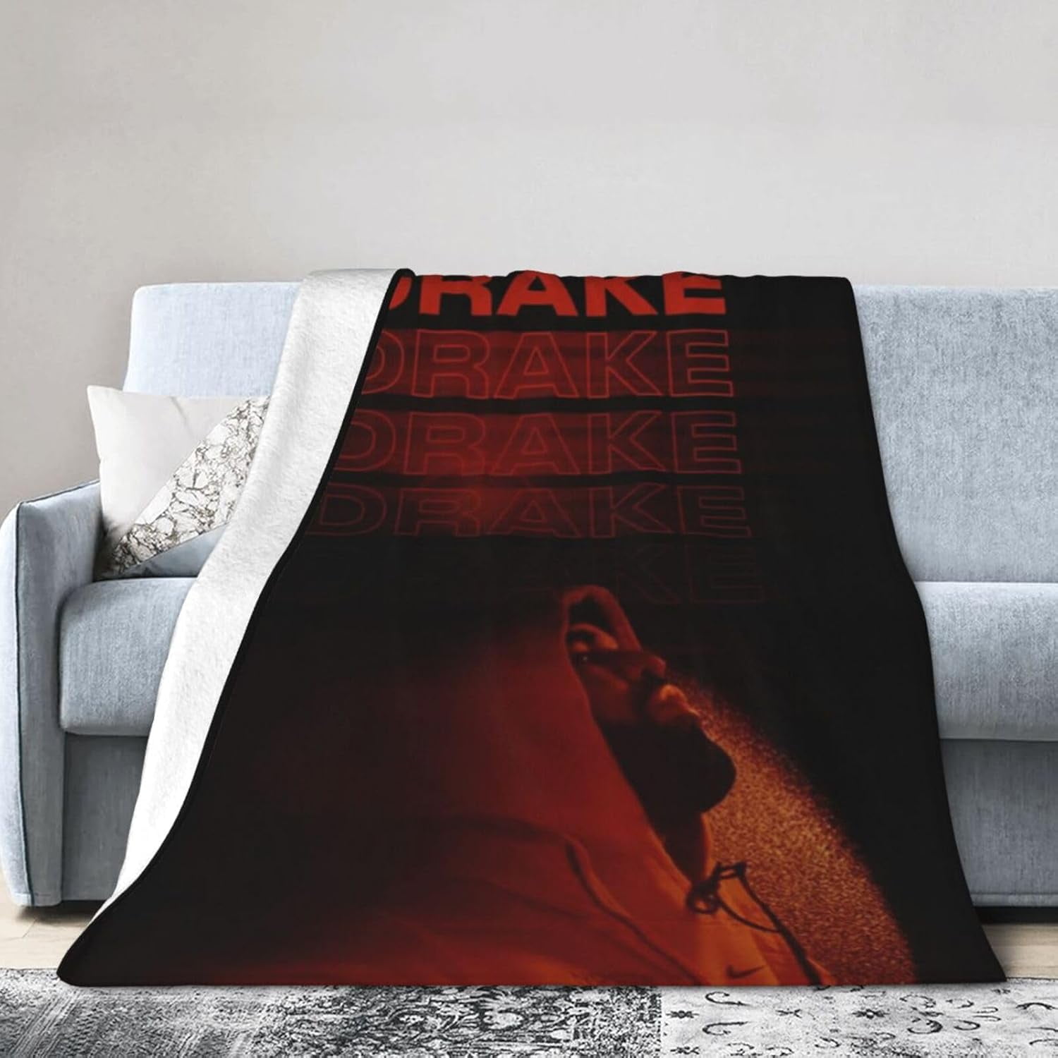 Drake Fashion Throw Blanket Drakes Music Flannel Comfortable Soft Bed ...