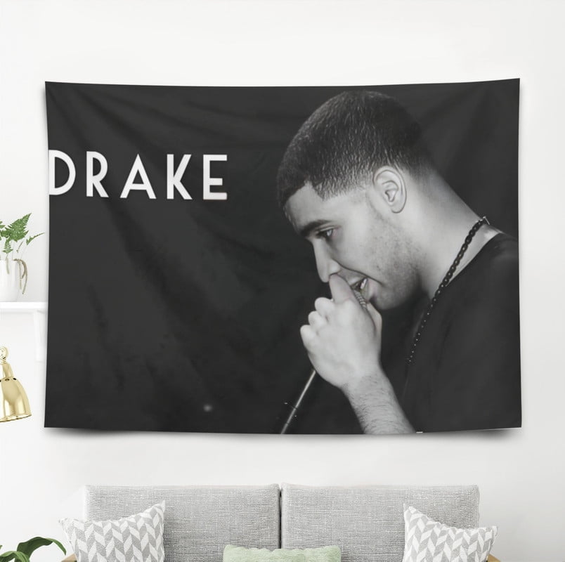 Drake Great Singer Tapestry 39*59in Tapestries with Brass Grommets for ...