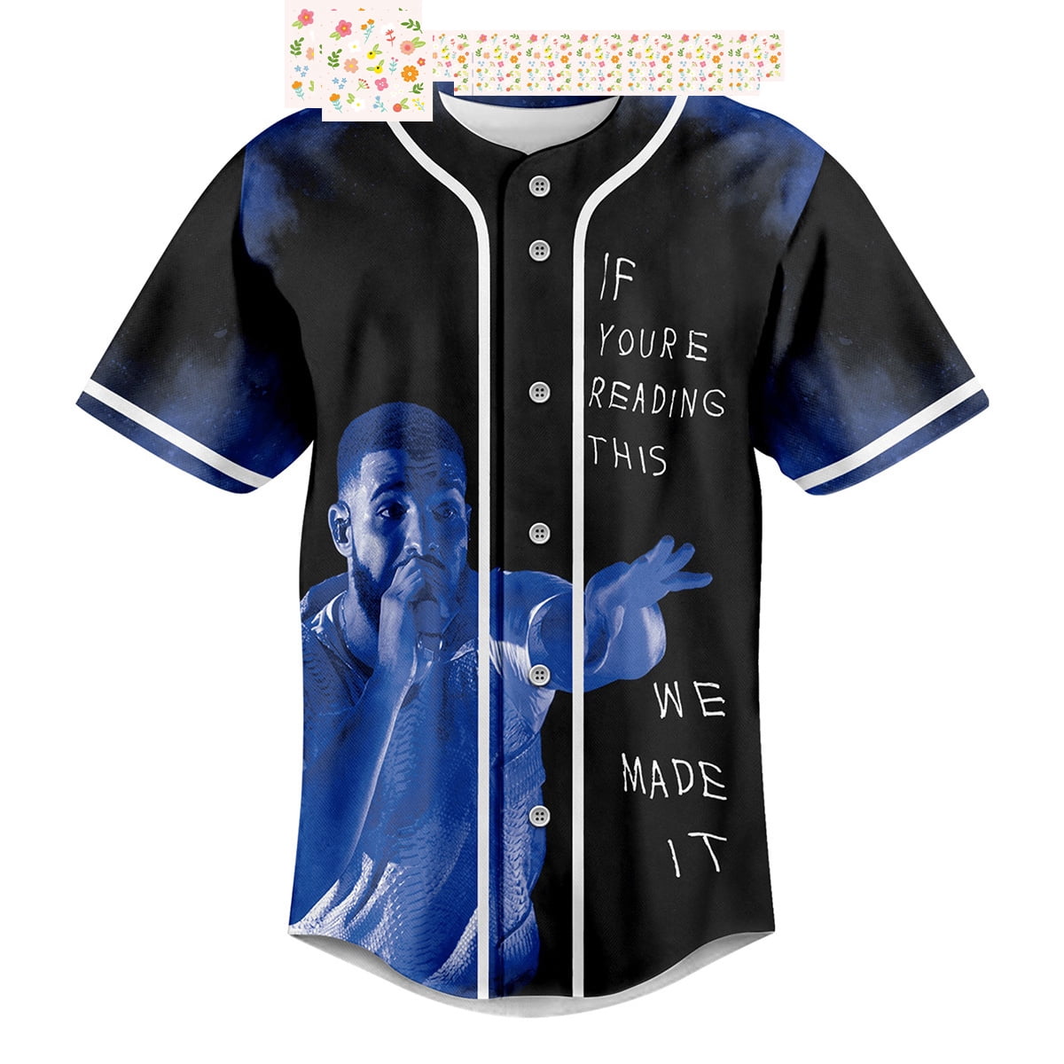 Drake If You re Reading This We Made It Baseball Jersey - Walmart.com
