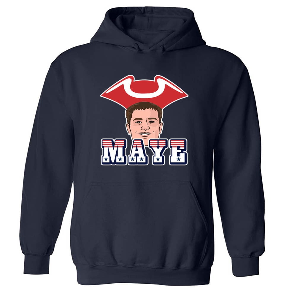 Drake Maye Logo New England Hooded Sweatshirt Hoodie - Walmart.com