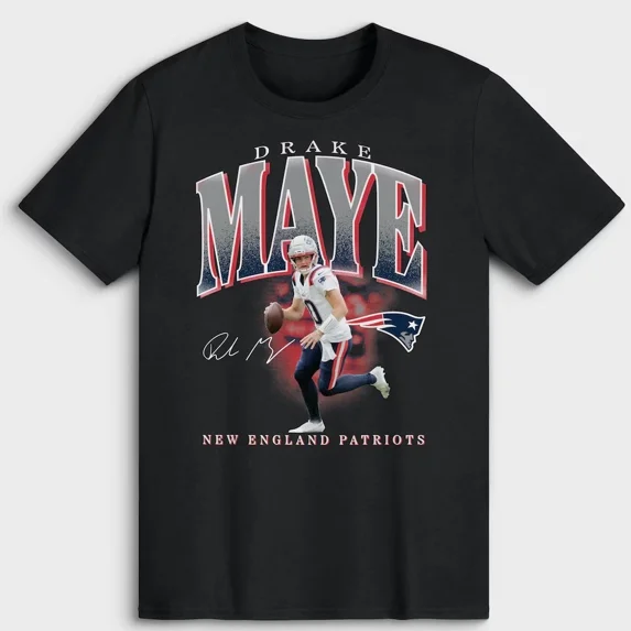 Drake Maye New England Football Team Player Hype Full Size - Walmart.com