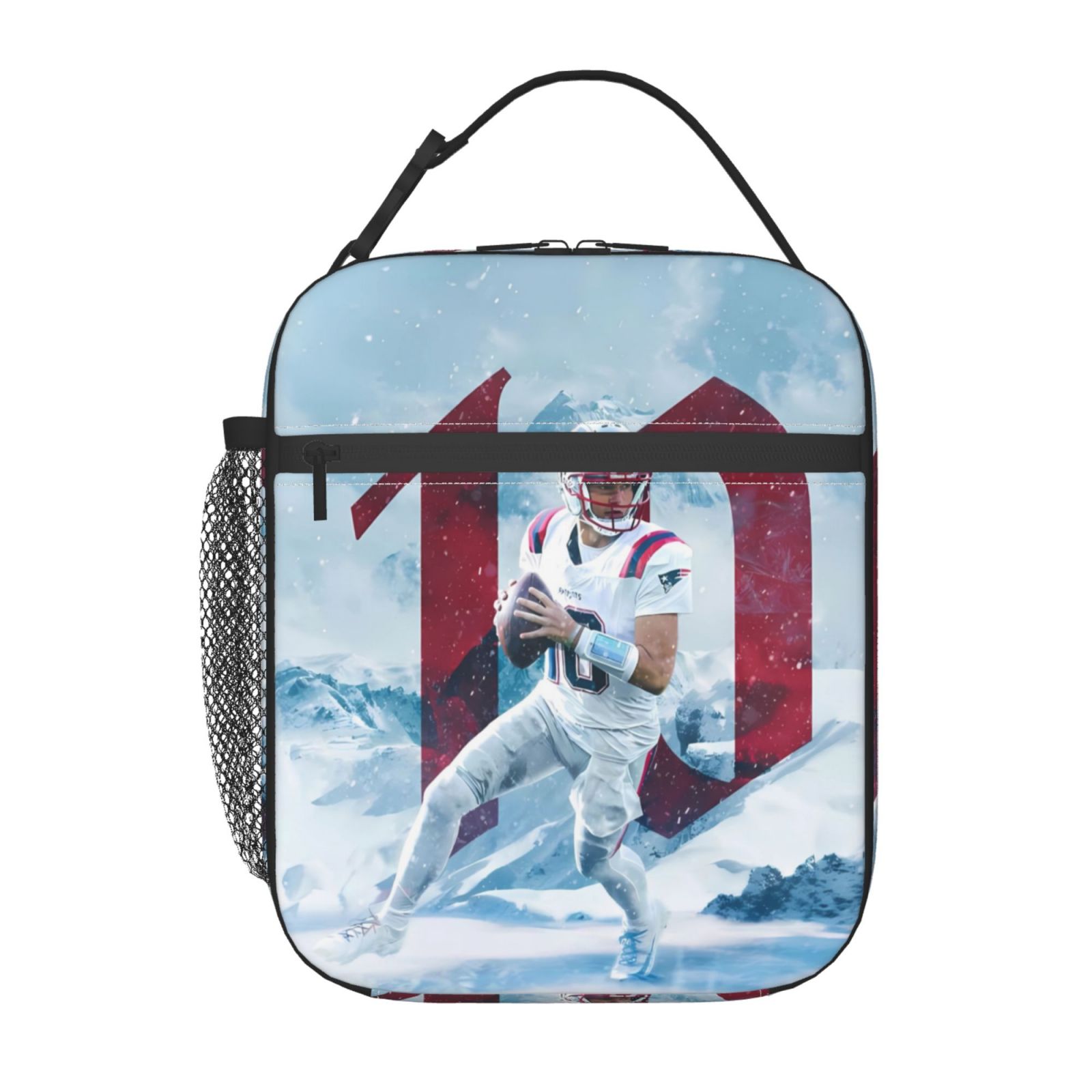 Drake Maye Player Customized Lunch Bag American Football Fan Gift ...