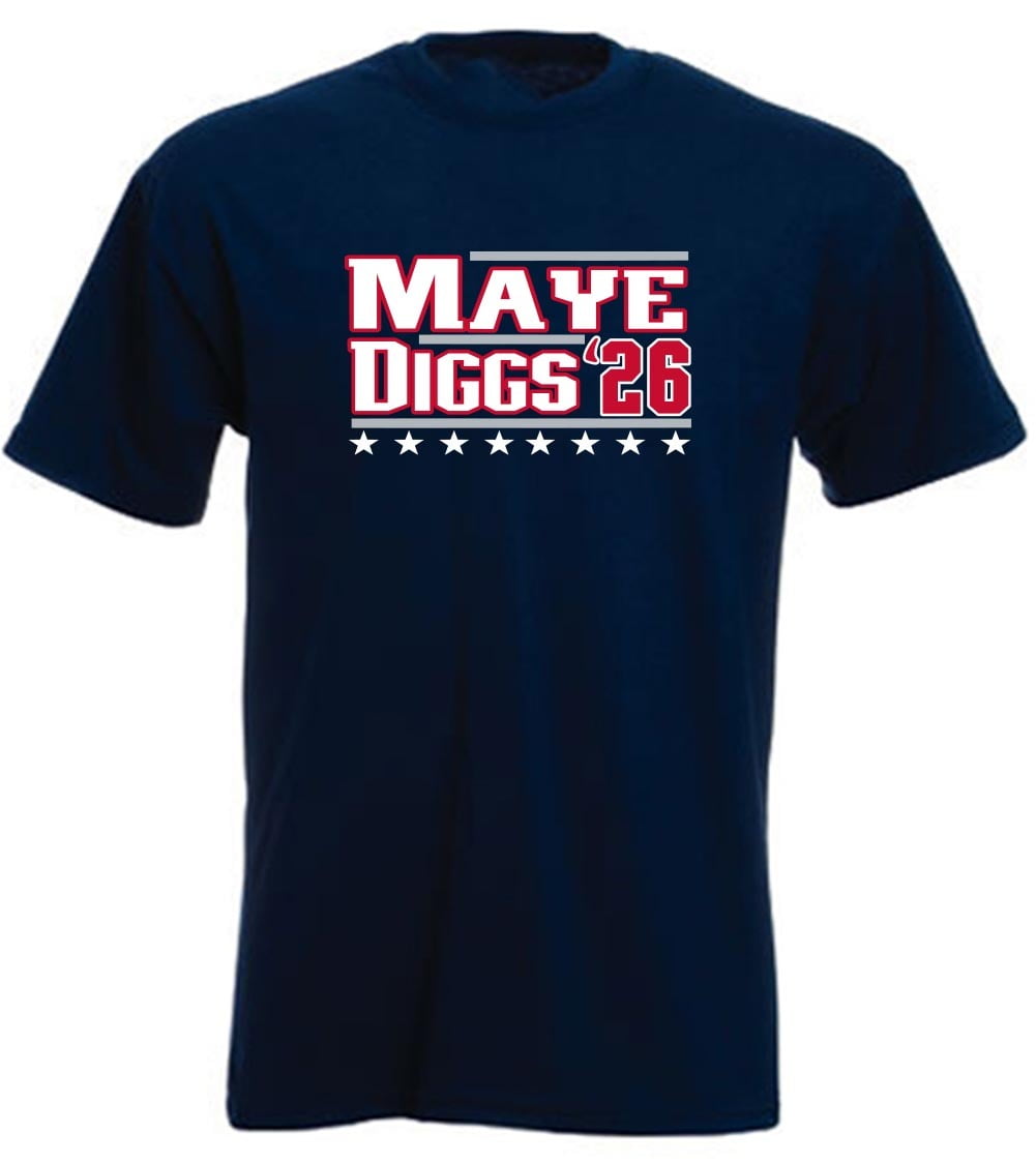 Drake Maye Stefon Diggs 2026 New England Shirt T-Shirt - Walmart.com