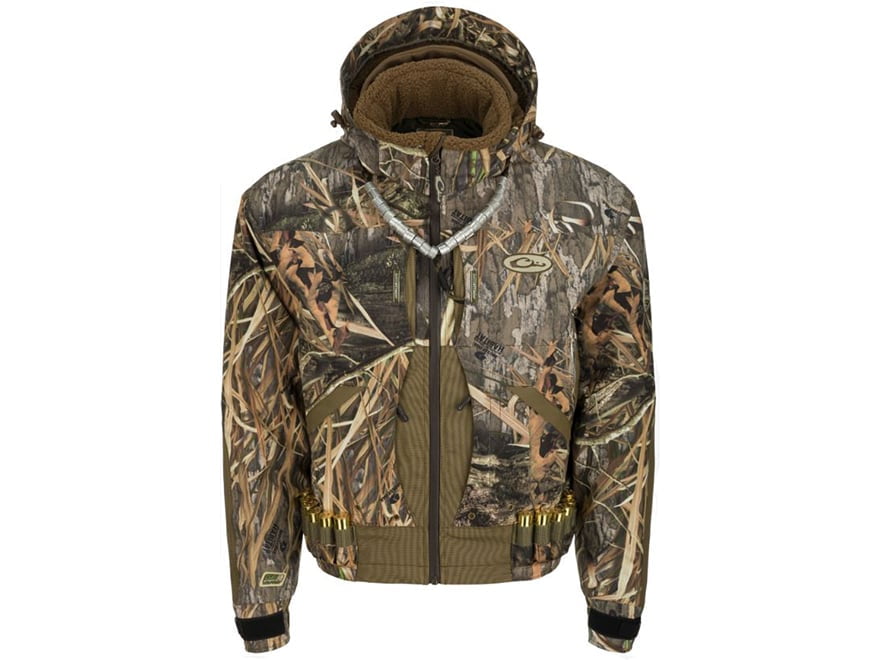 Drake Men's Guardian Elite Flooded Timber Insulated Jacket Mossy Oak ...