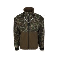 Drake Men's Guardian Flex Fleece Eqwader Quarter Zip Jacket Green ...