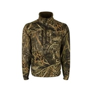 Drake Men's Guardian Flex Fleece Eqwader Quarter Zip Jacket Green ...