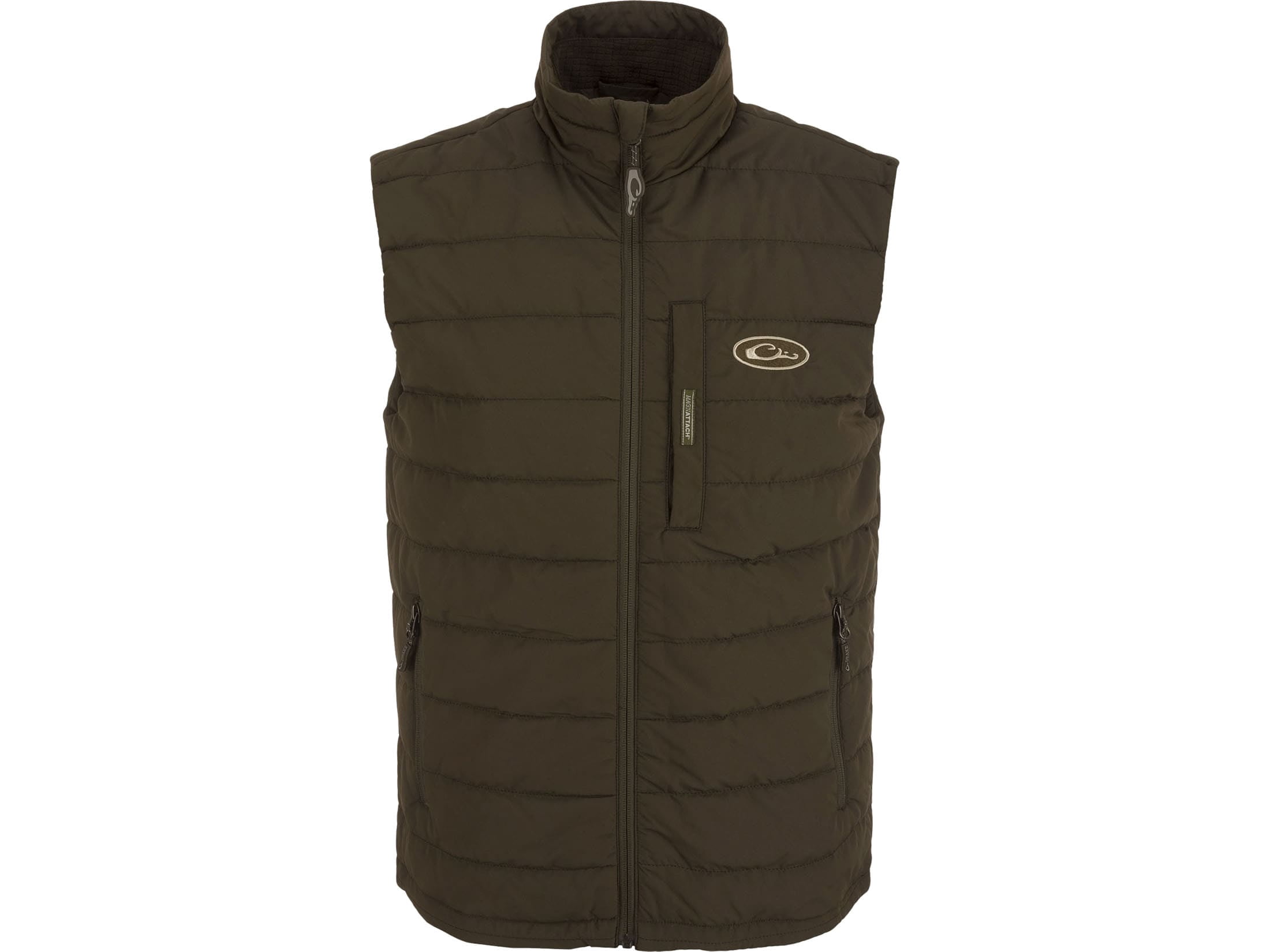 Drake Men's MST Synthetic Down Pack Insulated Vest Green Timber 2XL ...