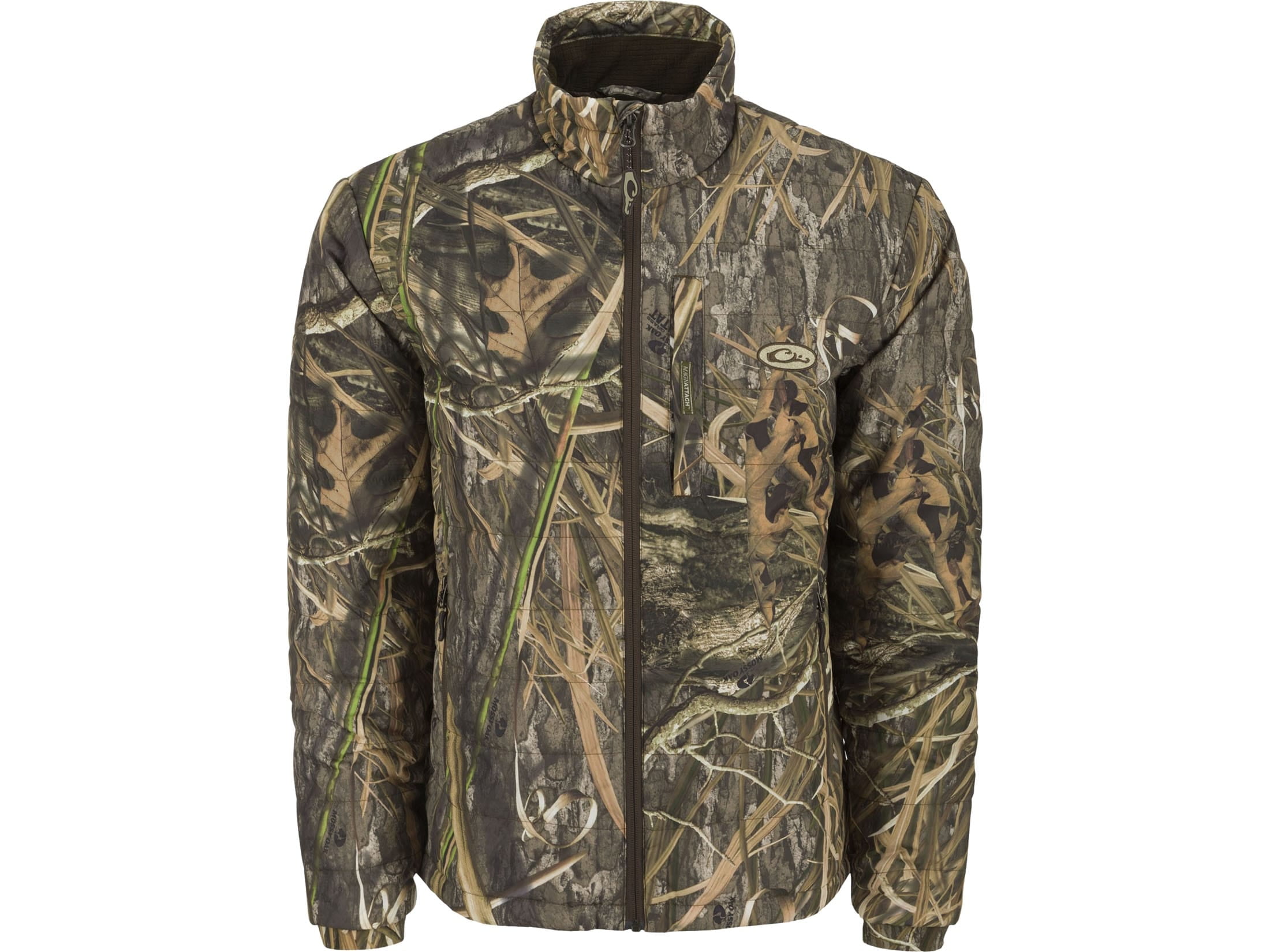Drake Men's MST Synthetic Down Pack Jacket Mossy Oak Shadow Grass ...