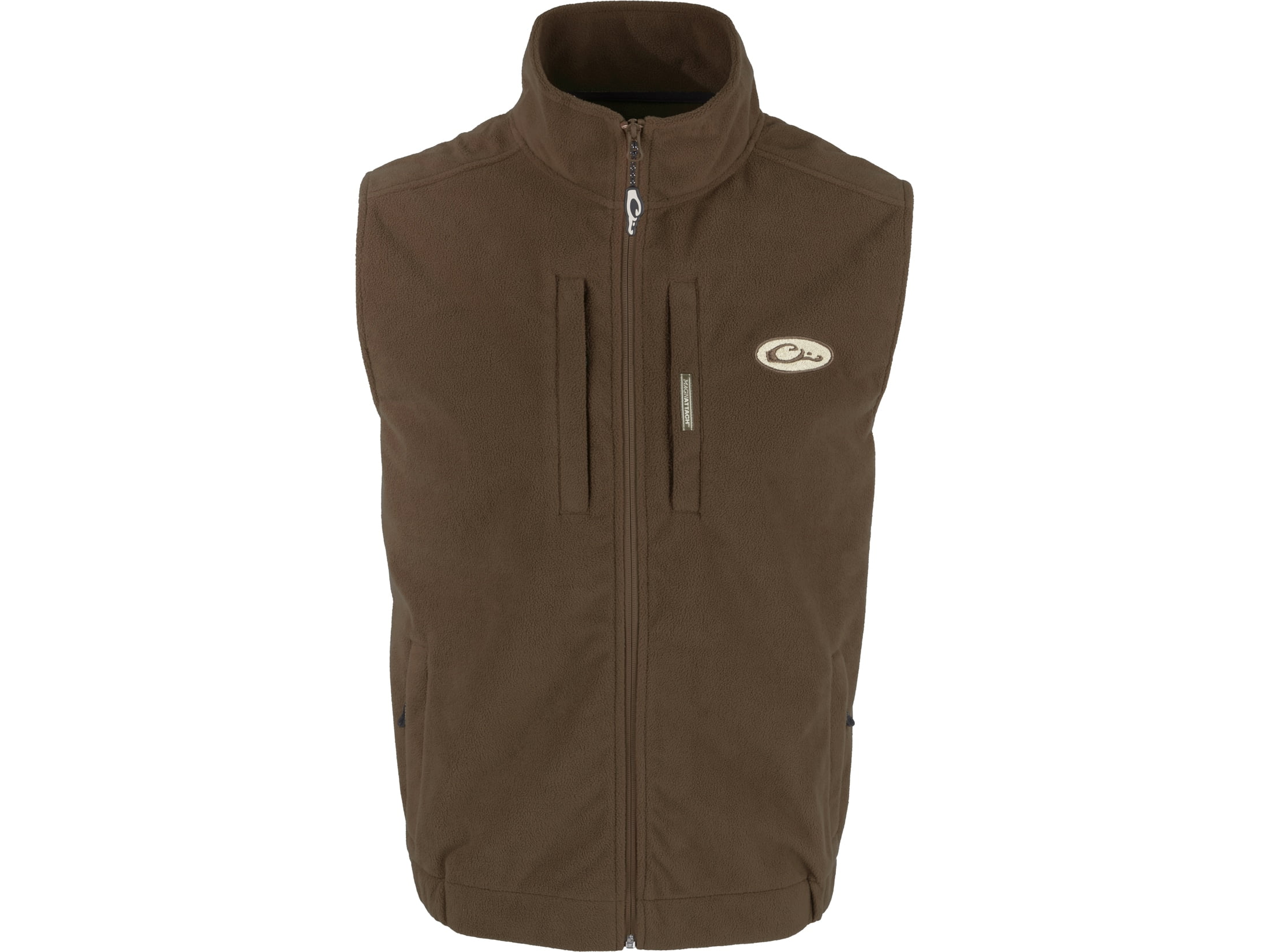 Drake Men's Windproof Layering Vest Dark Earth Medium - Walmart.com