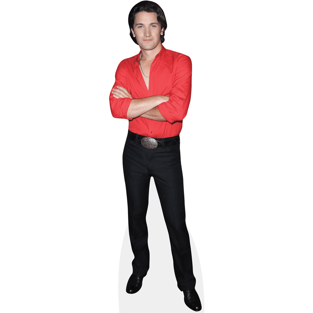 Drake Milligan (Red Shirt) Lifesize Cardboard Cutout Standee - Walmart.com