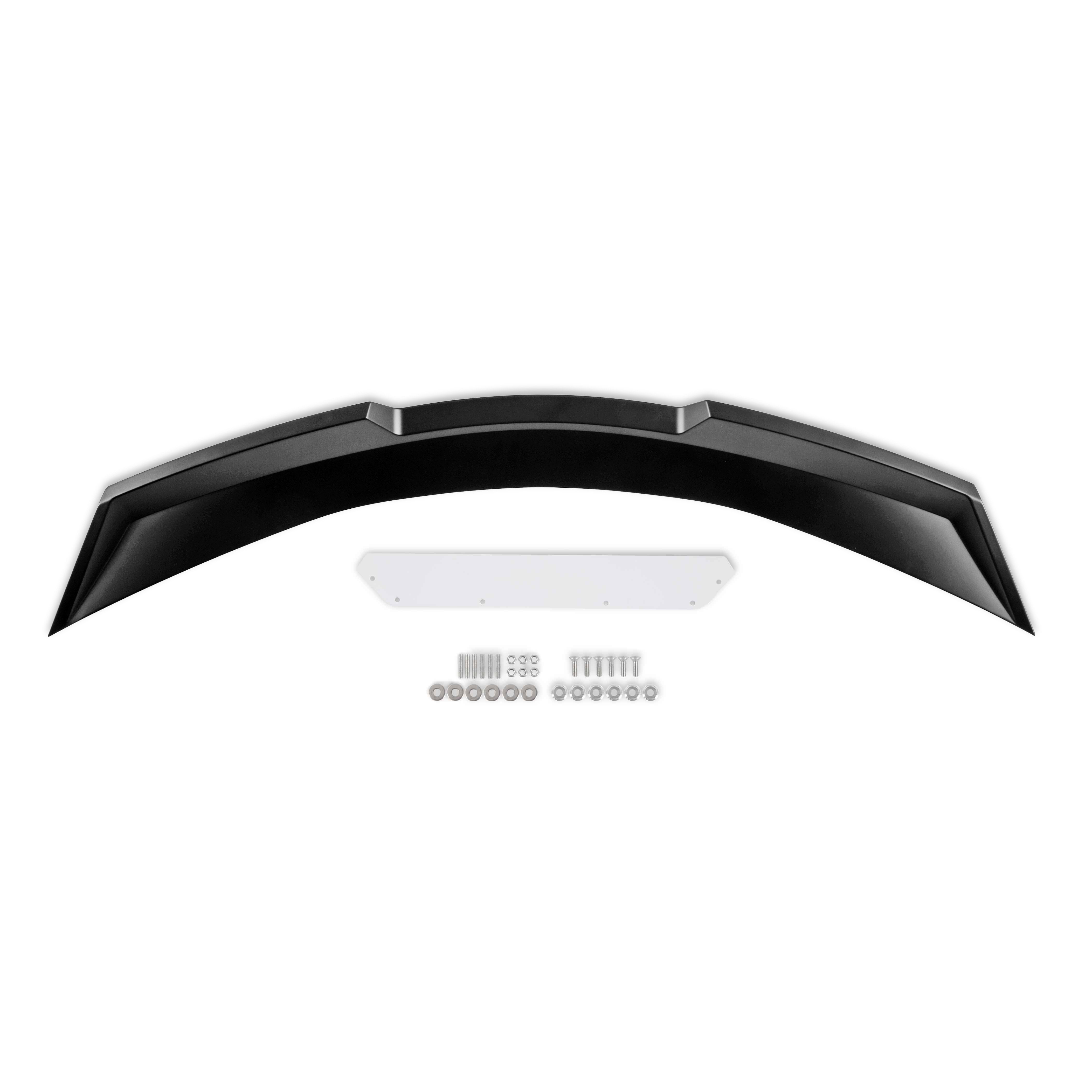 Drake Muscle Cars CV-C8R190001-PASB Rear Wicker Bill Spoiler - Satin ...