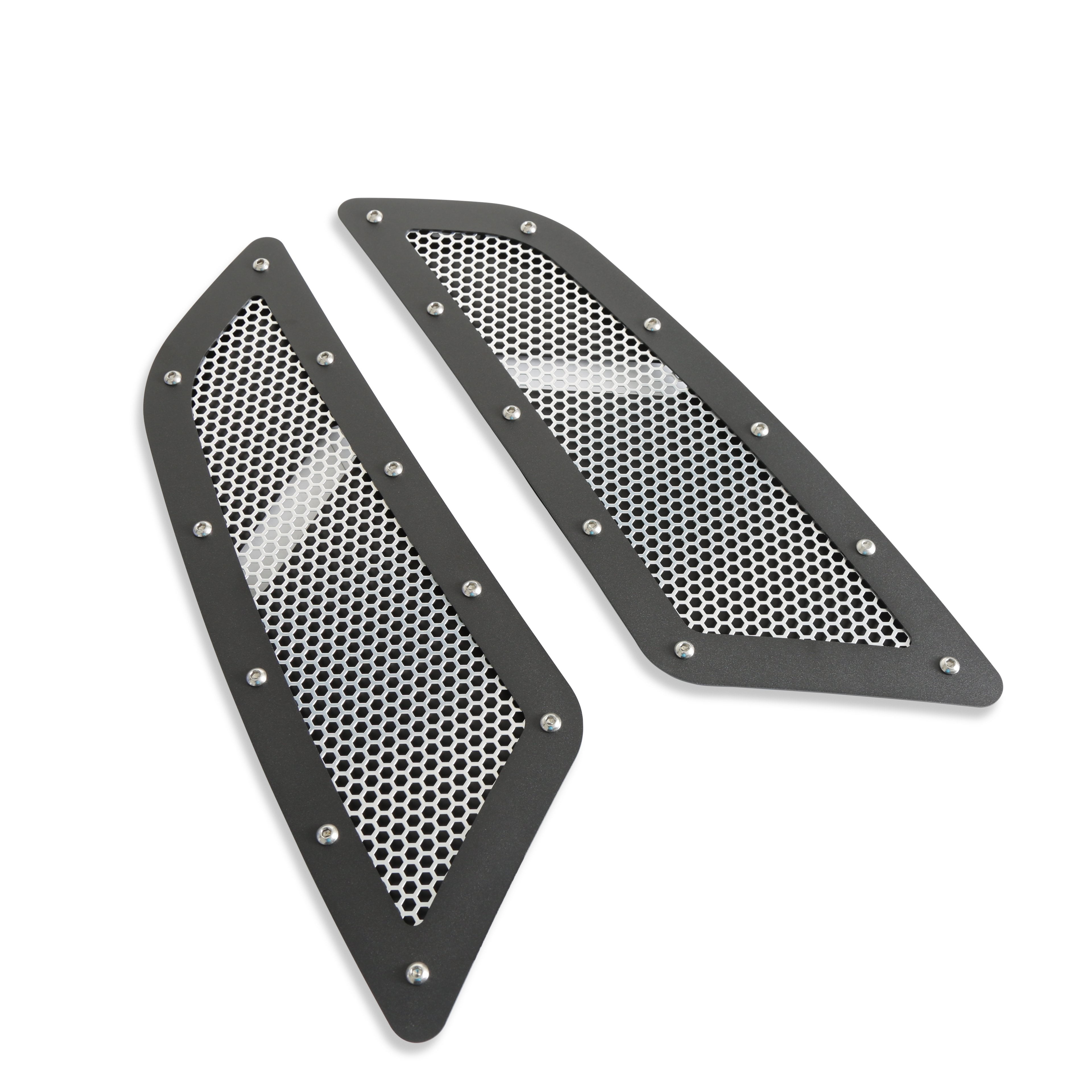 Drake Muscle Cars FR3Z-16C630-M Speed Mesh Hood Vent Kit - Walmart.com