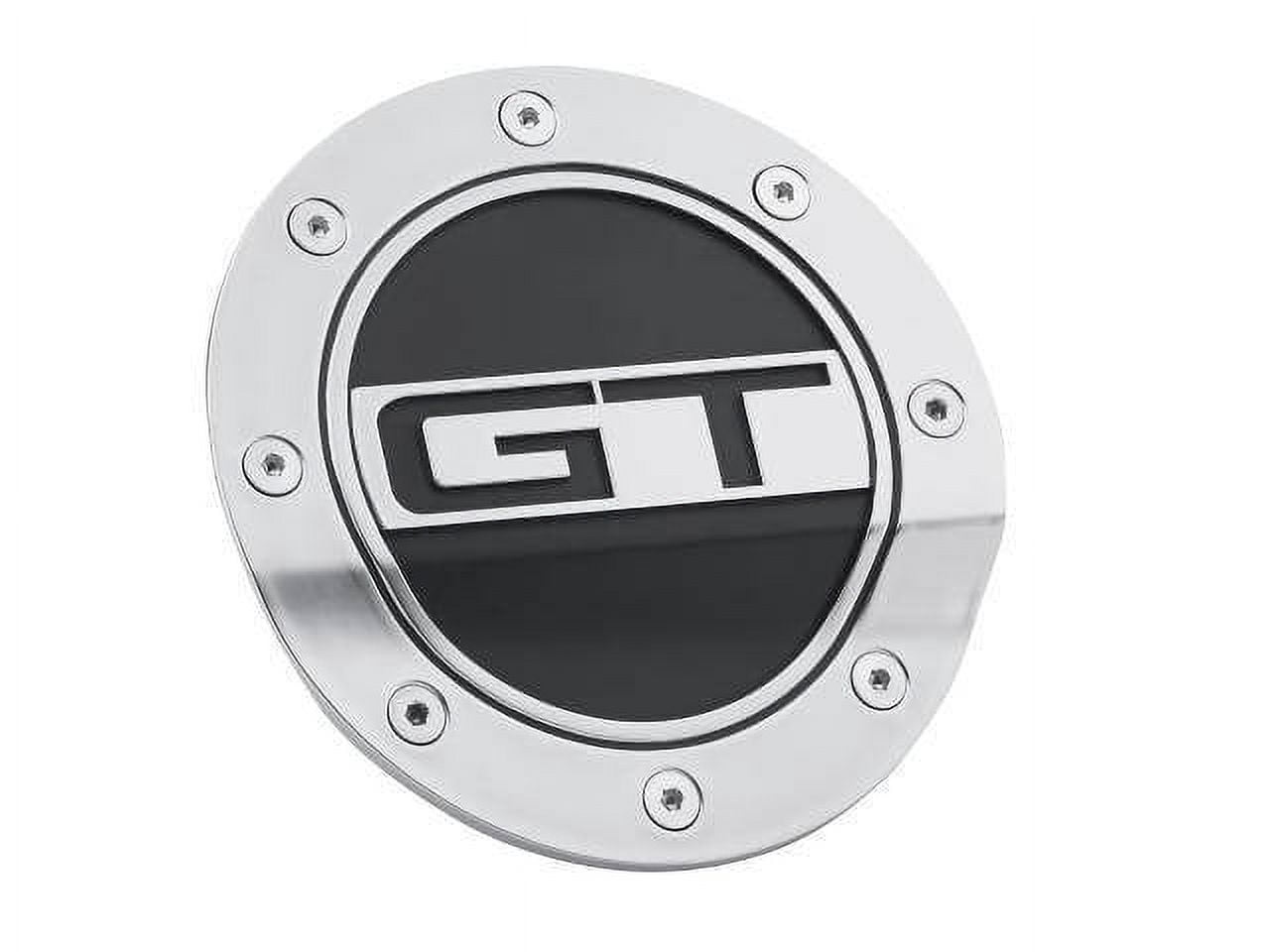 Drake Muscle Cars FR3Z-6640526-GS Fuel Door Comp Series Silver/Black GT ...