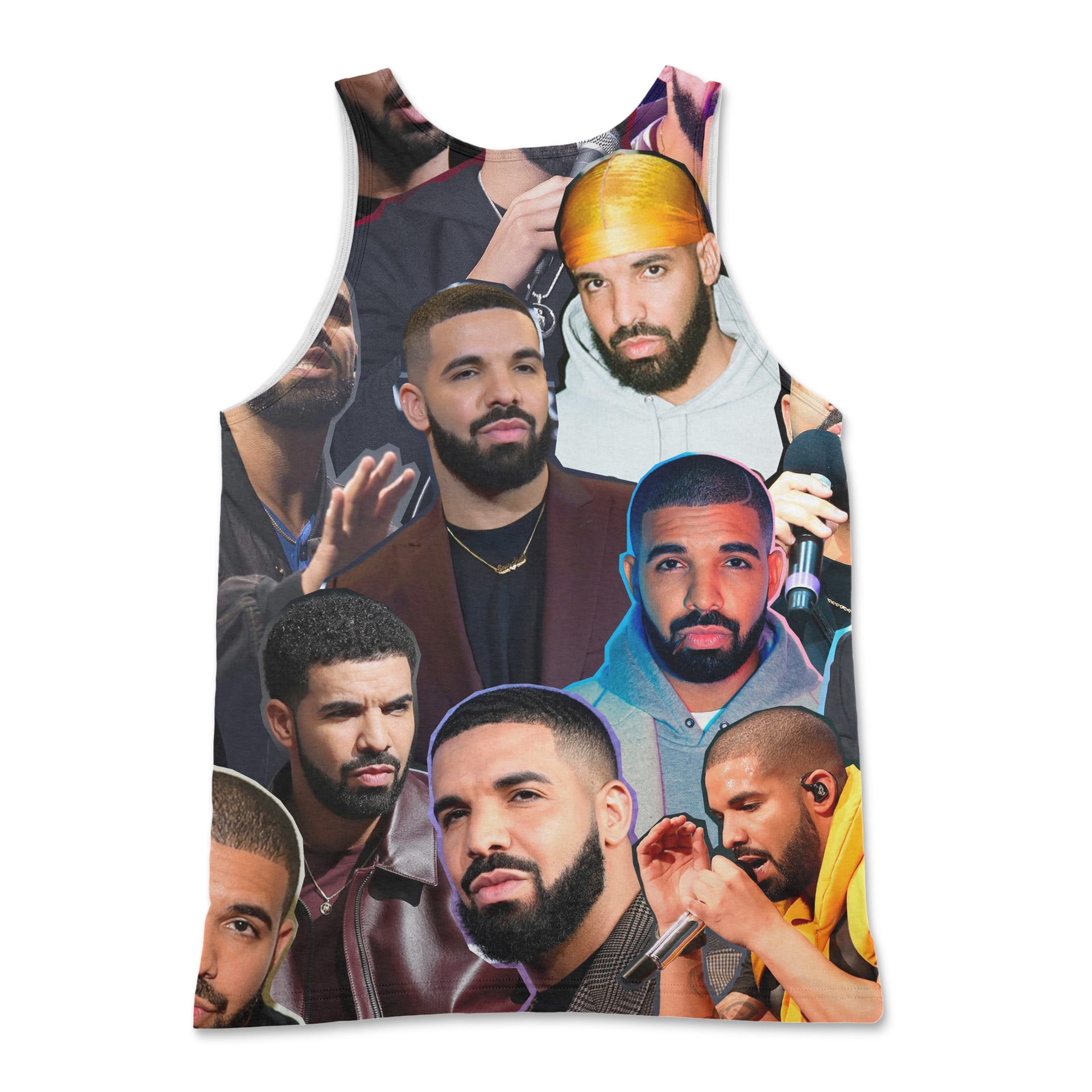 Drake Photo Collage Tank Top - Walmart.com