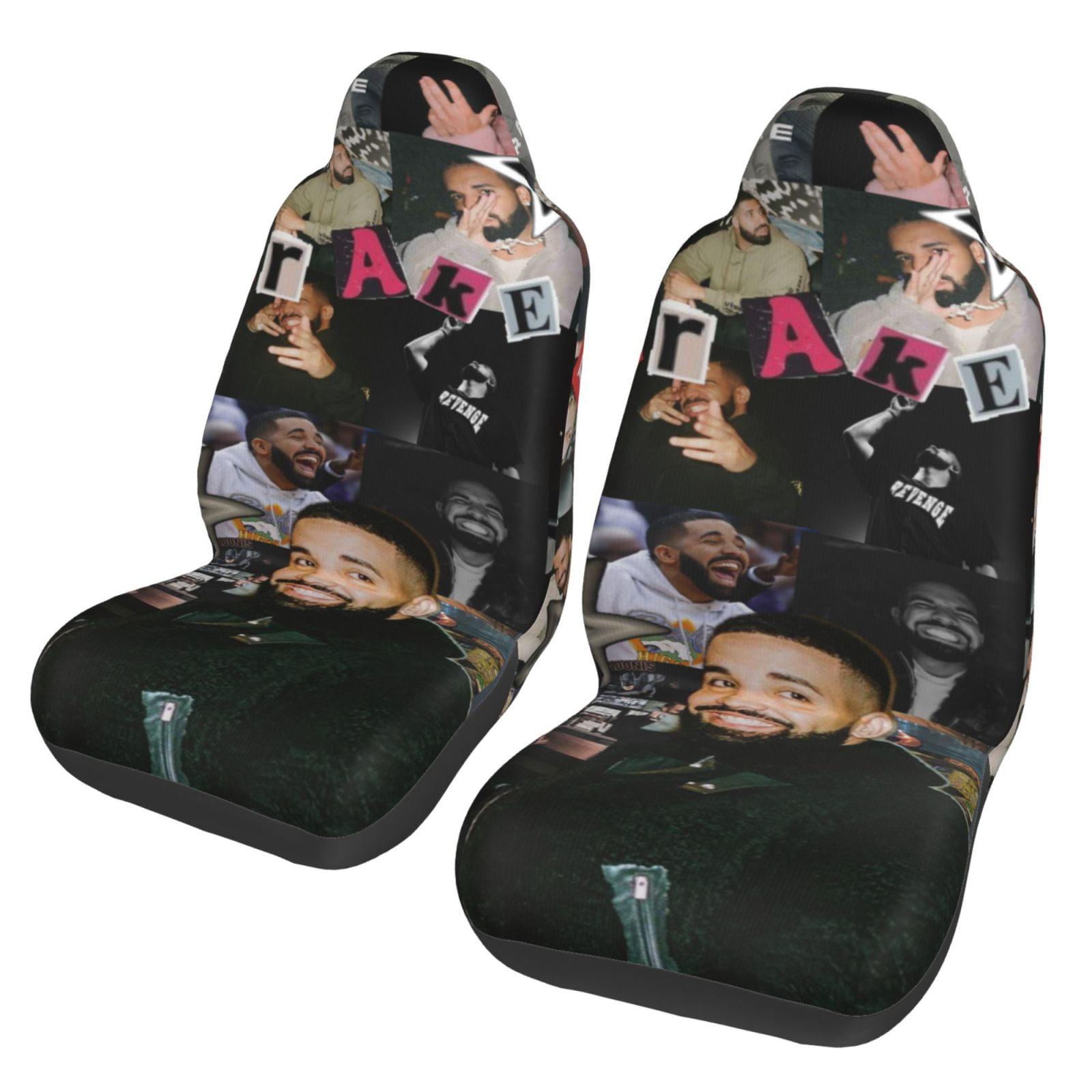 Drake Singer Car Seat Cover Front Seats Full Set of 2 Vehicle Seat ...