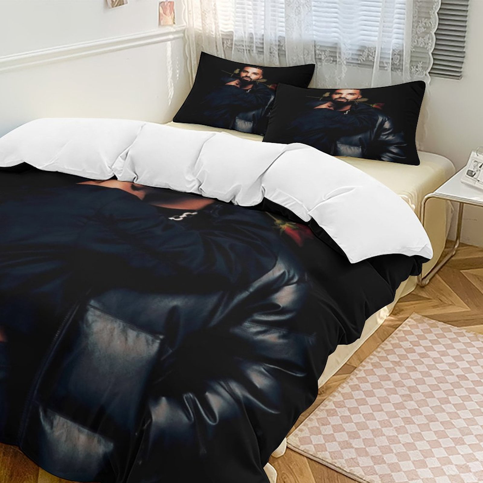 Drake Singer Comforter Set Full Size for Boys Kids Teens Bedding Set ...