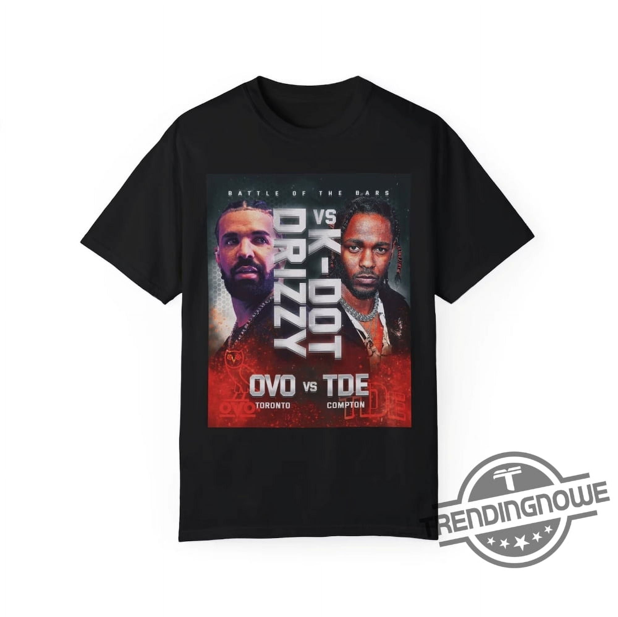 Drake Vs Kendrick Shirt Drizzy Kdot Ppv Event Tee Kendrick Lamar Shirt ...