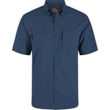 Drake Waterfowl 8-Shot Flyweight Shirt SS Ensign Blue Small - Walmart.com